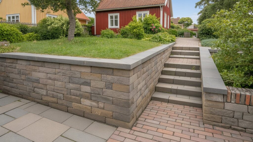 Bygga Stentrappa Saltsjöbaden - Bygga Mur - Murbyggarna